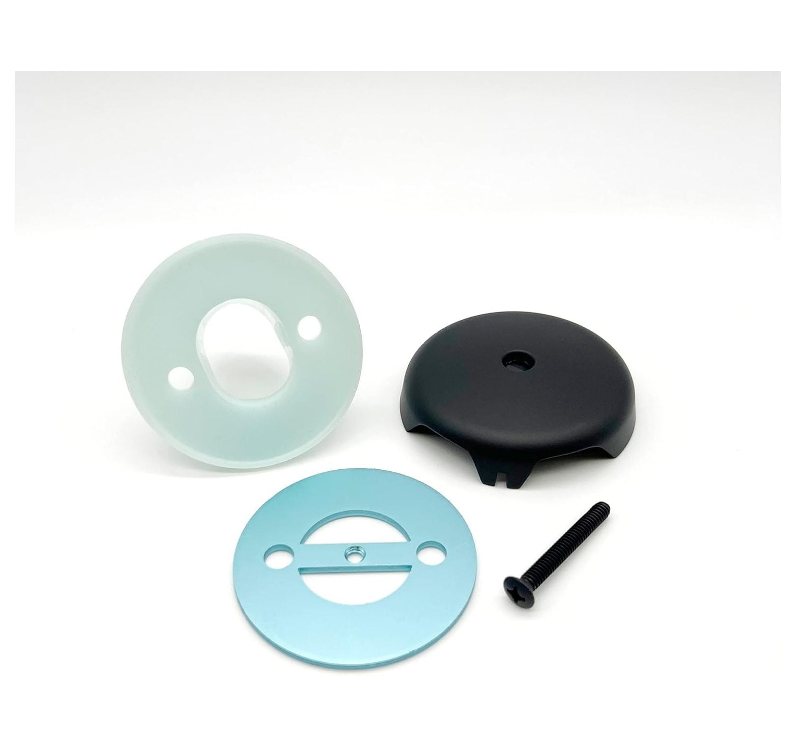 3-5/8"" Overflow Gasket Kit with Overflow Cover for Stopping Tub Leaks ...