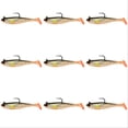 3.5" Easy Catch Soft Swimbait Lures – Pre-Rigged Fishing Baits with ...