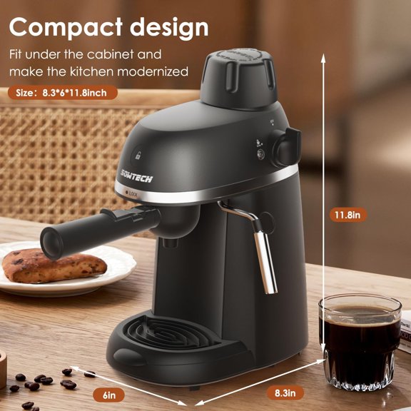 Free Shipping! Mr. Coffee 4-Shot Steam Espresso Machine Cappuccino ...