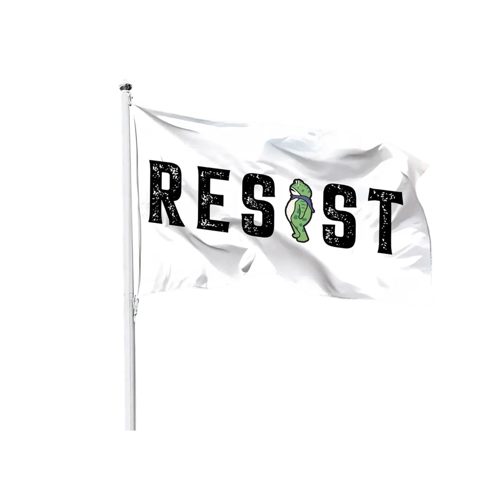 3*5 FT RESIST FLAG BANNER ,Frogs Together Strong Garden Flags ...