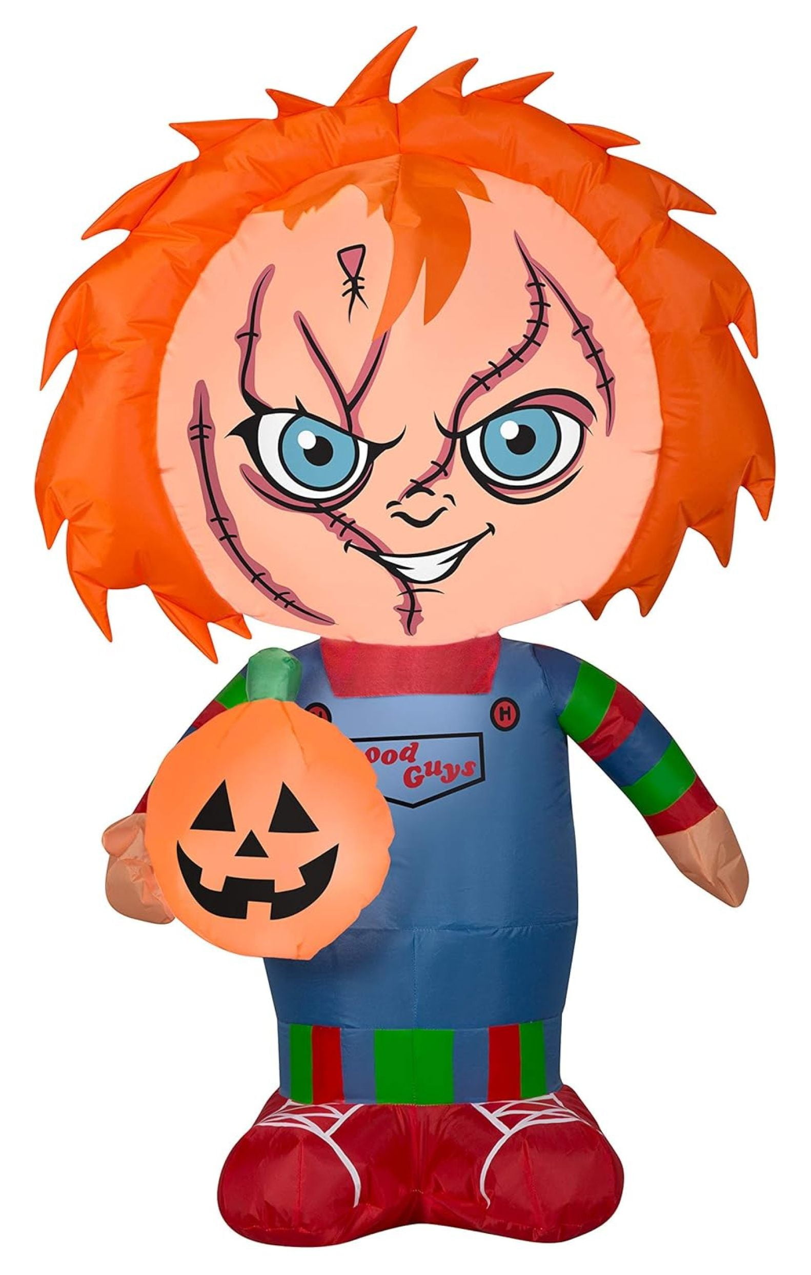 3.5 Foot Child's Play Chucky Light Up Inflatable Lawn Decoration ...