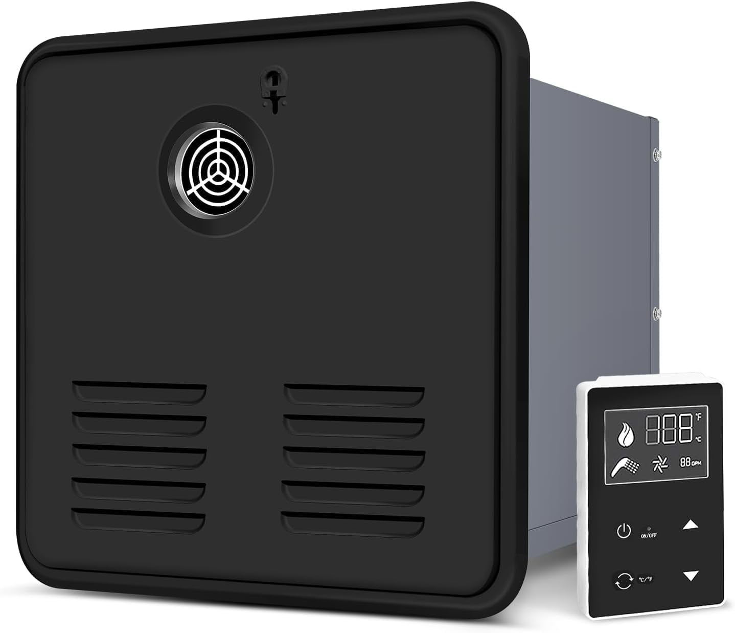 3.5 Gallon 24KW RV Tankless Water Heater, 65000 BTU Instant For RV, 12V ...