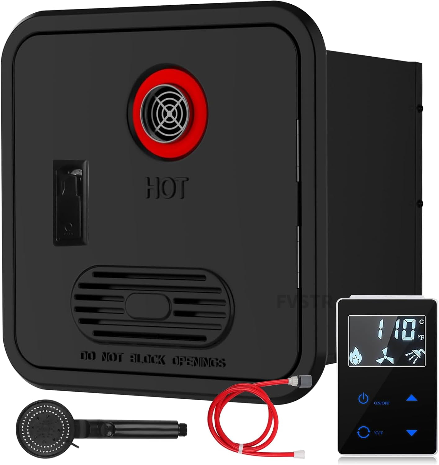 3.5 Gallon 24KW RV Tankless Water Heater, 65000 BTU Instant For RV, 12V ...