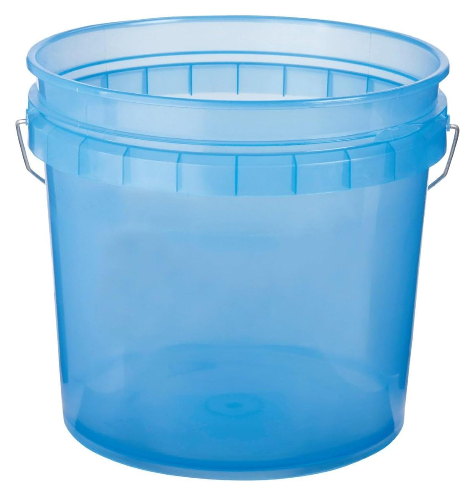 3.5 Gallon Blue Plastic Paint Pail - 3GLTB Heavy Duty Pails - Solvent ...