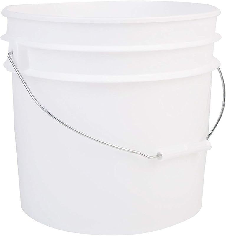 3.5 Gallon Bucket (Natural, 3 Pack) with Gamma Seal Lid, HDPE - Walmart.com