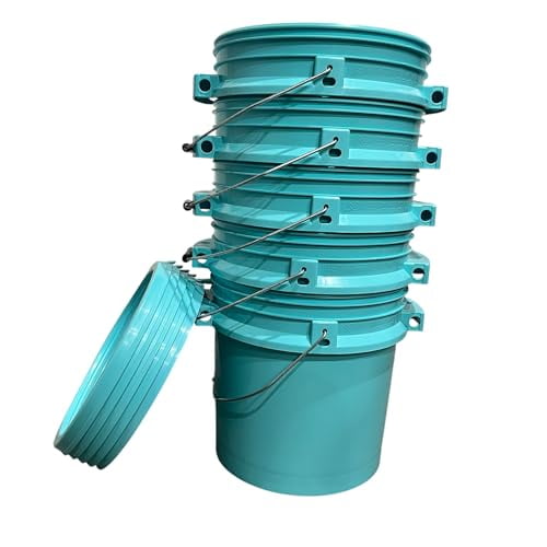 3.5 Gallon ISMART Bucket Patented Side Holder Food Safe Heavy Duty ...