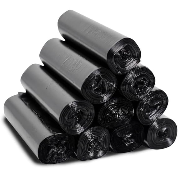 3.5 Gallon Trash Bags, 150 Count Small Trash Can Liners for Bathroom or ...