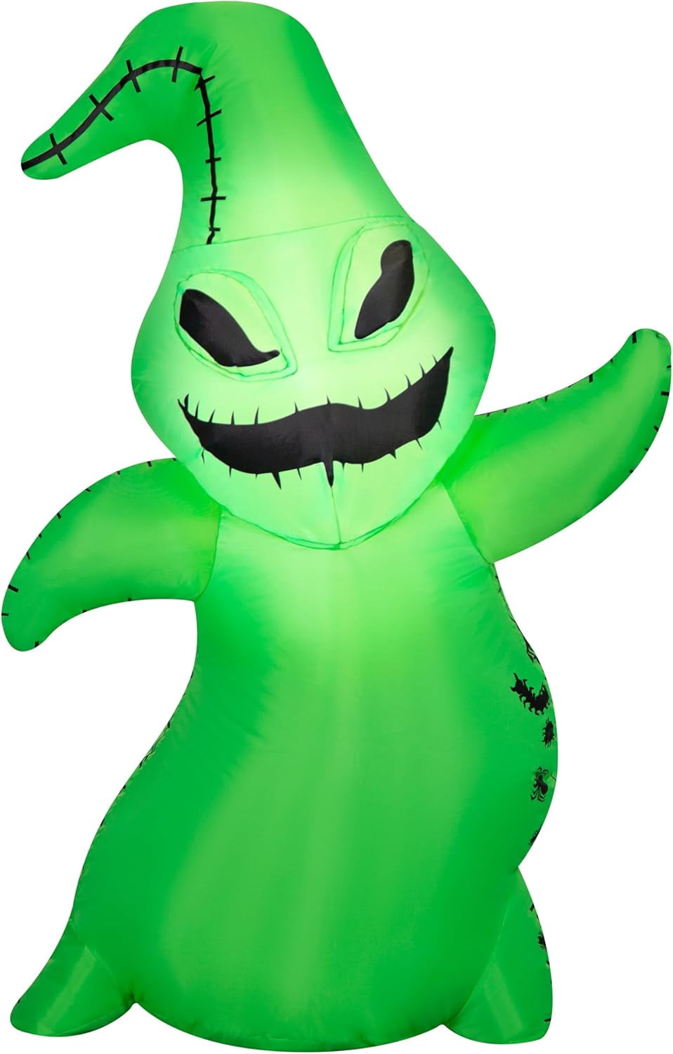 3.5' Gemmy Airblown Inflatable Halloween Nightmare Before Christmas ...