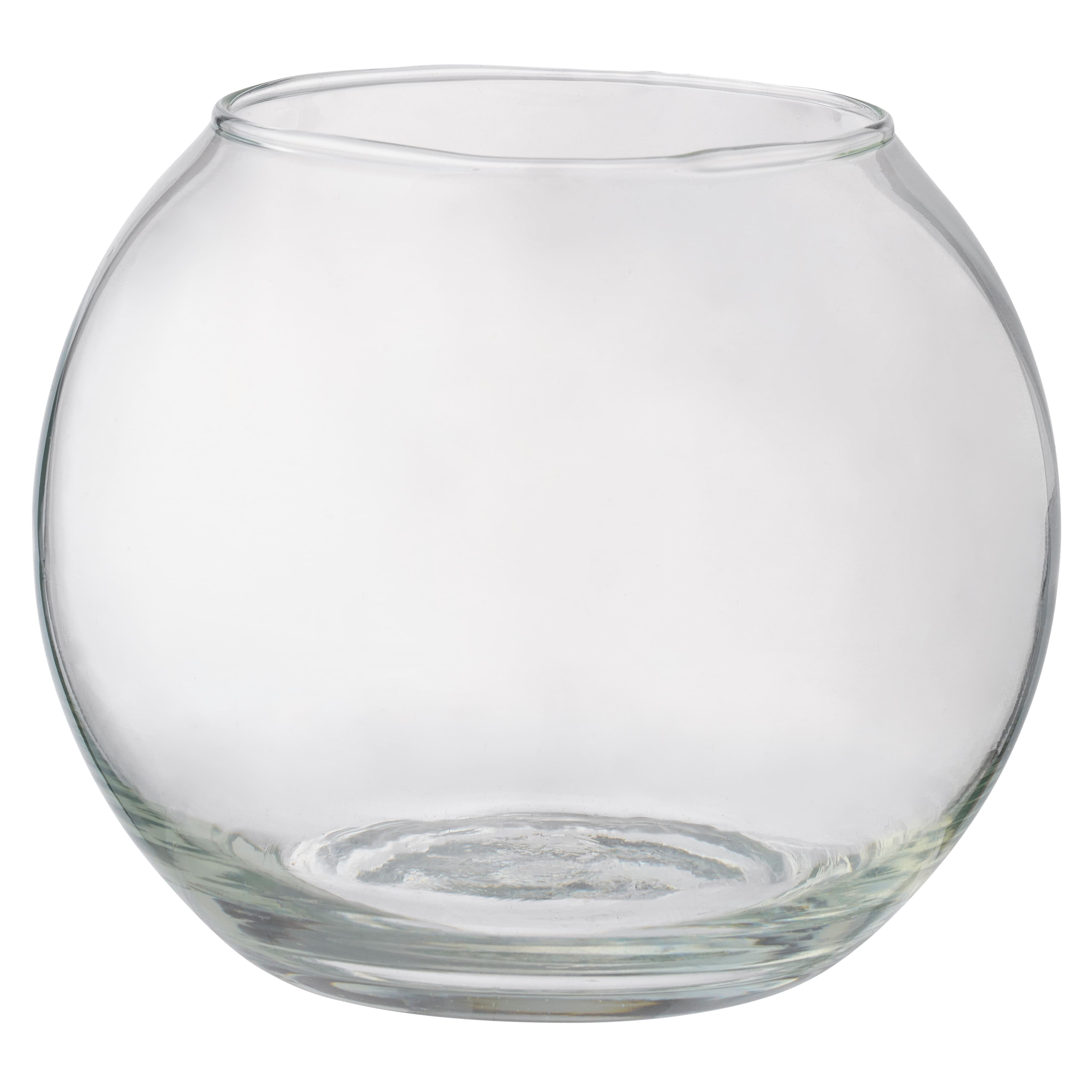 3.5” Glass Rose Bowl by Ashland - Glass Storage Container for Candles ...