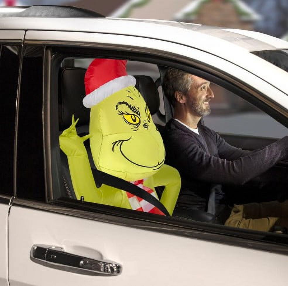 3.5`Grinch Car Buddy Inflatable by Gemmy Industries - Walmart.com