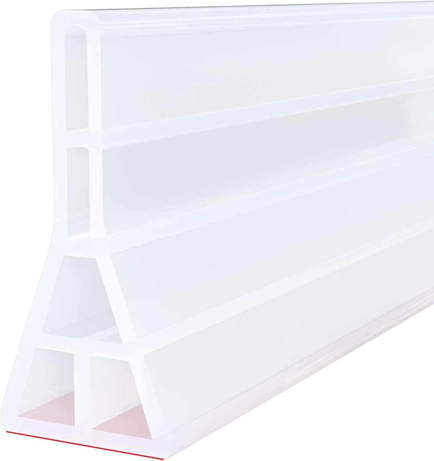 3.5" High Shower Threshold Water Dam, 39 in Shower Water Splash Guard ...