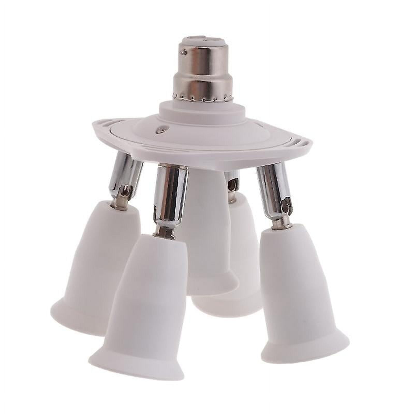 3 5 In 1 E26 E27 Standard Medium Screw Led Light Socket Splitter ...