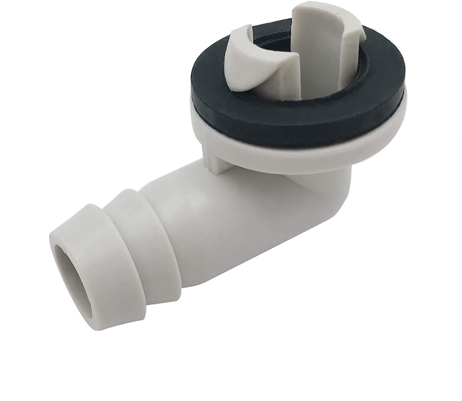 3/5 Inch(15mm) Air Conditioner Drain Hose Connector Elbow Fitting with ...