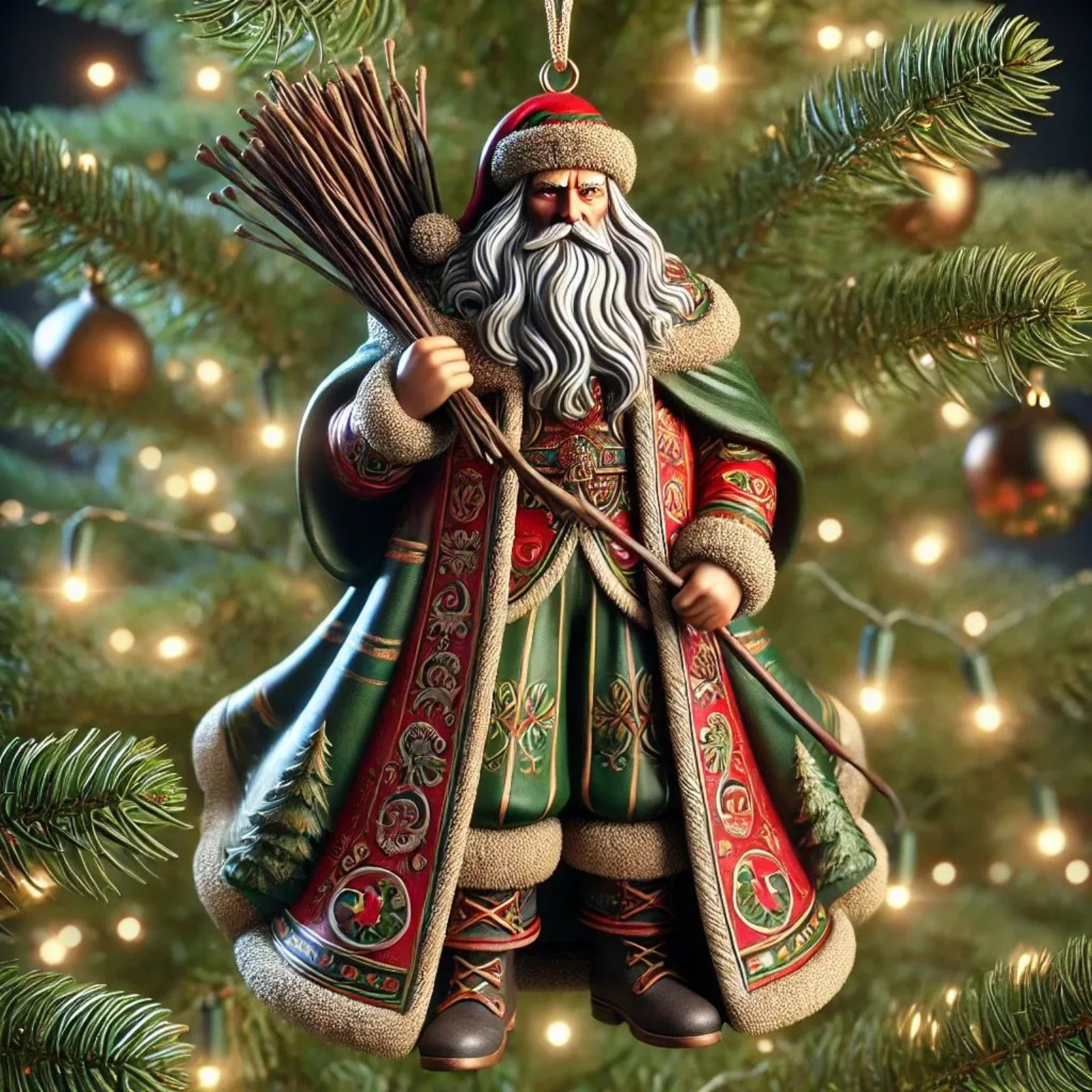3.5 Inch 2D Acrylic Christmas Ornaments - Flat Legend Pendant, Keepsake ...