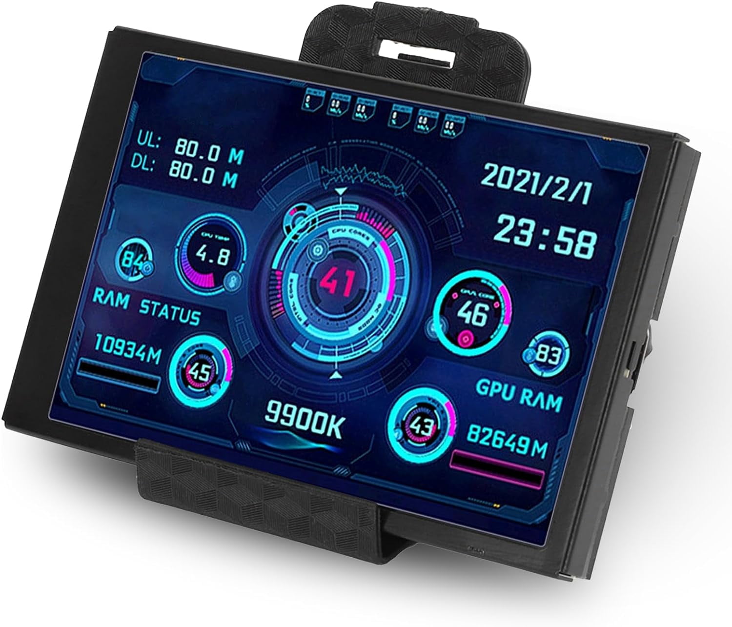 3.5 Inch Computer Temperature Monitor Cpu Hardware Temperature Monitor ...