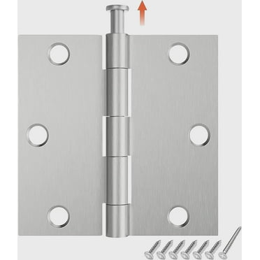 Ravinte 60 Packs 30 Pairs 3/8" Inset Inset Cabinet Hinges Matte Black ...