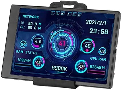 3.5 Inch IPS USB Mini Screen,PC Mini Display Screen CPU RAM HDD Data ...