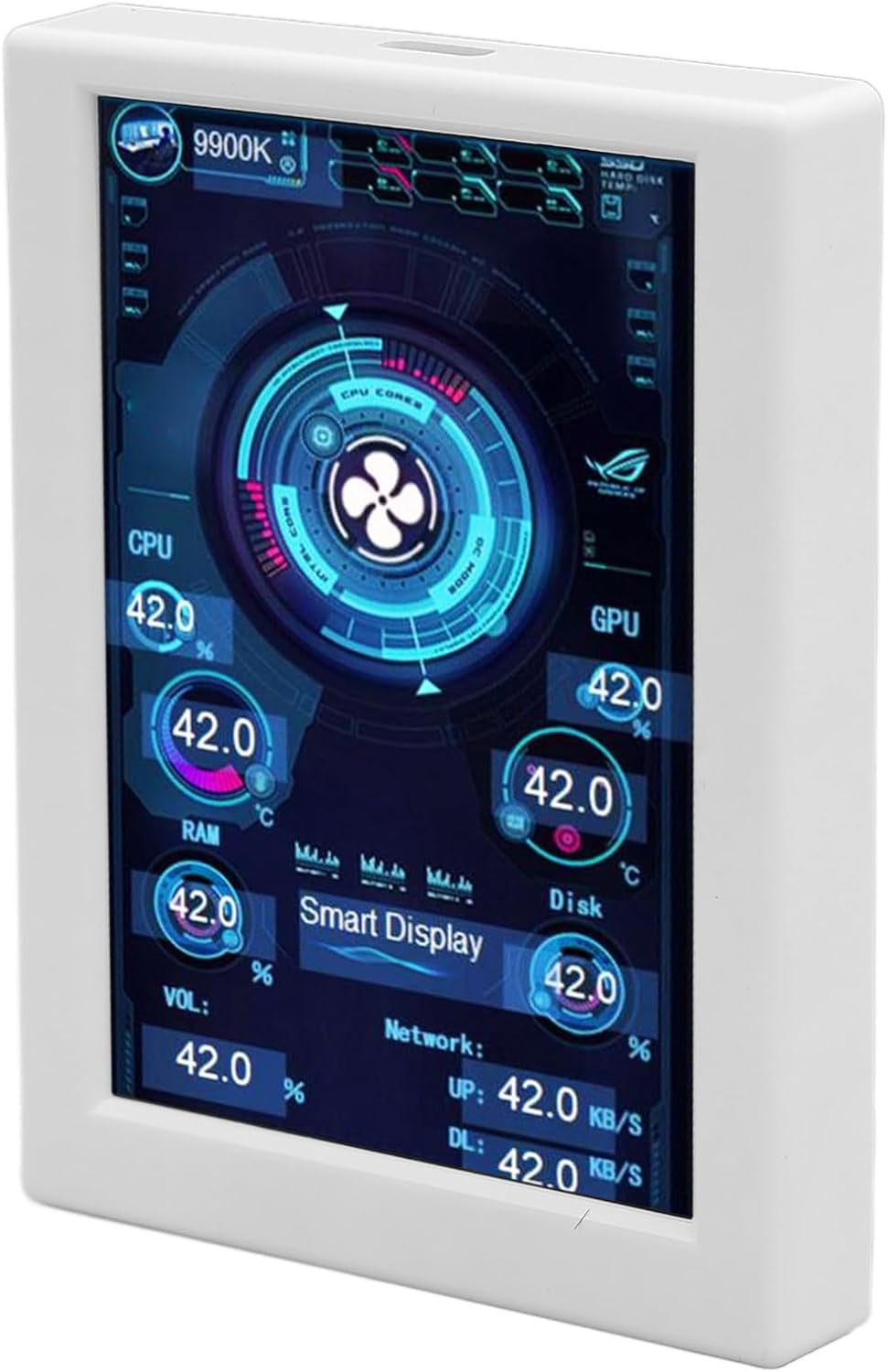 3.5 Inch Ips Display Stepless Dimming Rotating Theme Editor Computer ...