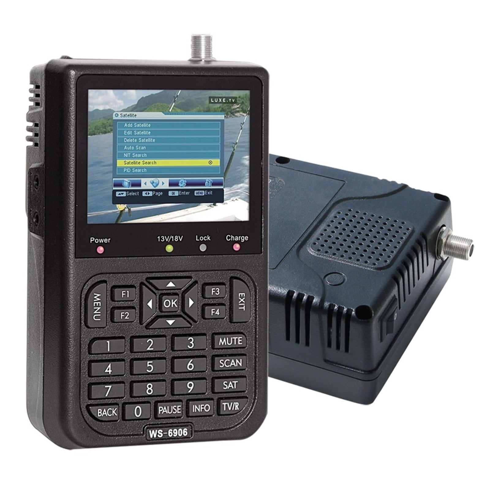 3.5 Inch LCD DVB-S Digital Satellite Signal Finder Meter DVB S Digital Satellite Full FTA ...