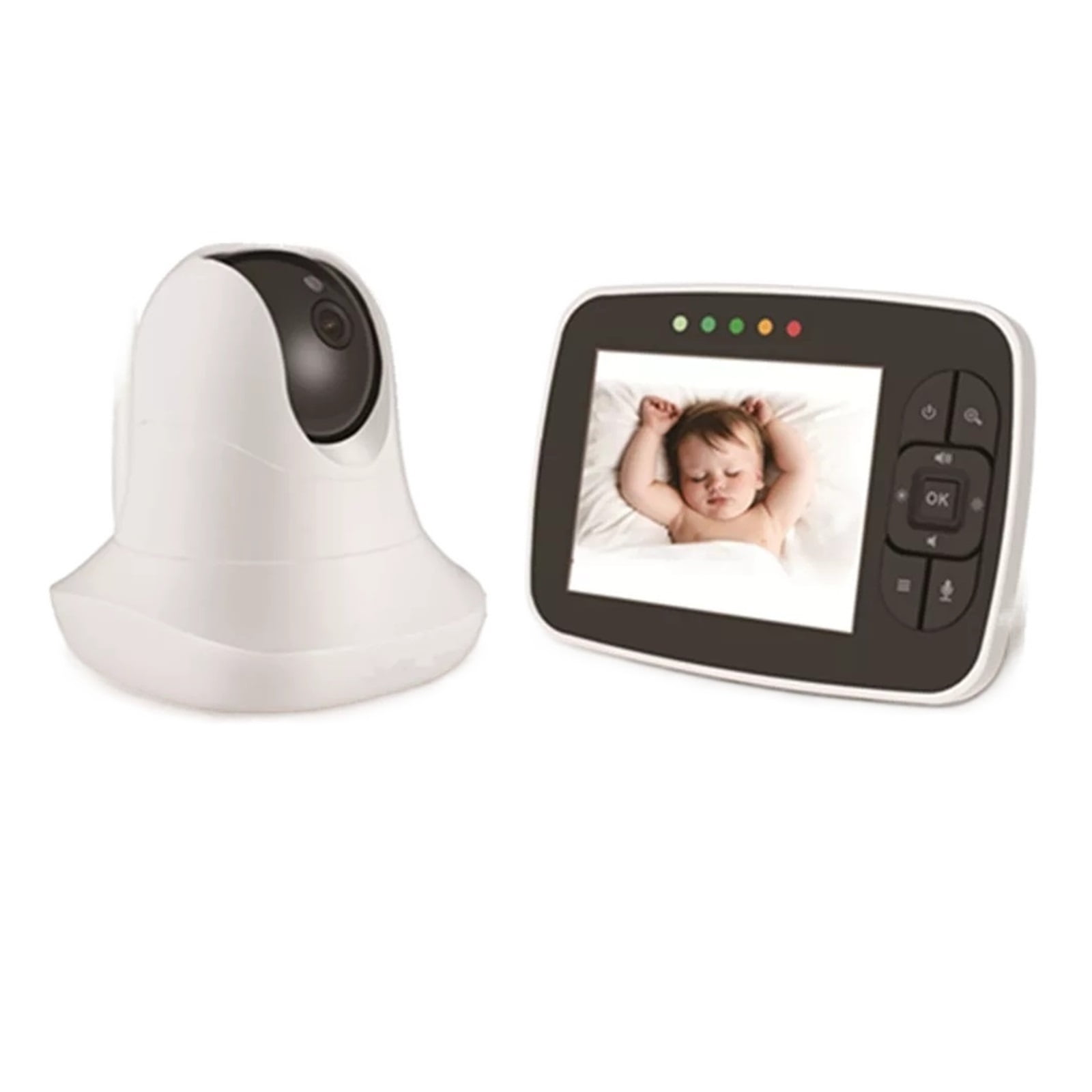3.5 Inch Large Screen Baby Monitor Infrared Night Vision Wireless Video ...