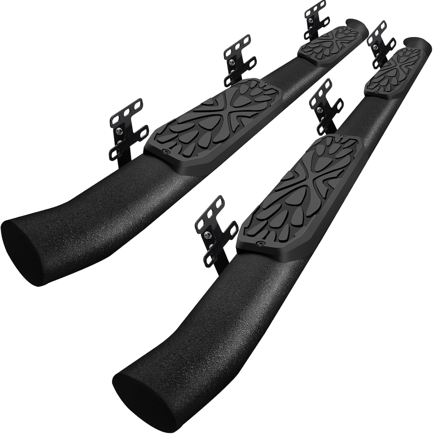3.5 Inch Oval Tube Bar Running Boards Compatible with 2019-2025 Dodge ...