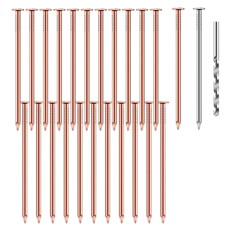 3.5 Inch Pure Copper Nails Bulk Stump Removal Spikes Hardware Nails ...