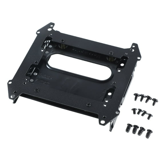 3.5 Inch SSD Hard Disk Drive Bays Holder Cooling Fan Mounting Bracket ...