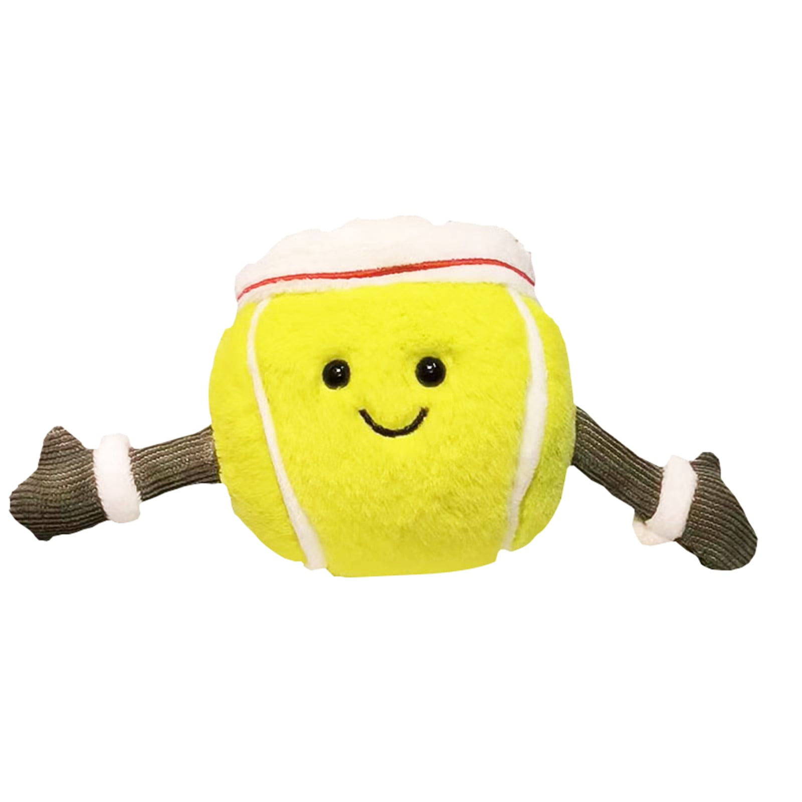 3.5 Inch Tall Jellycat Amuseables Tennis, Jellycat Tennis Plush Doll ...