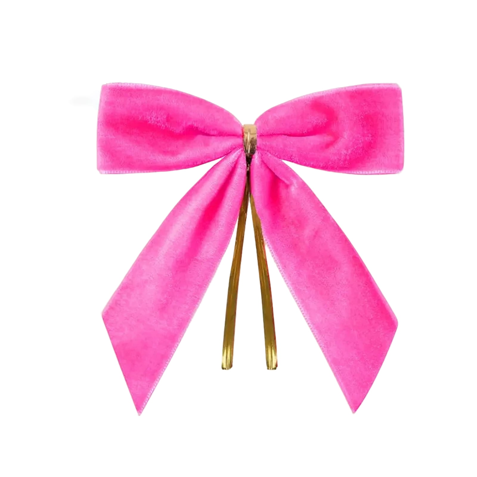 3.5 Inch Velvet Bows for Christmas Tree Bow Ribbon Bow Tree Topper ...