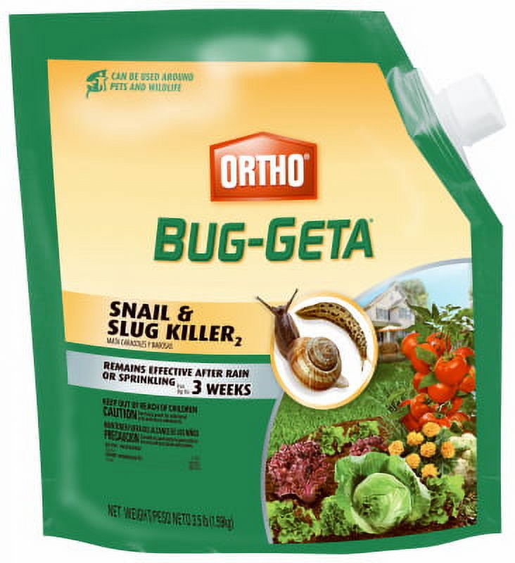 3.5 LB Ortho Bug-Geta Snail & Slug Killer Results In 1-3 Days Safe Aro ...