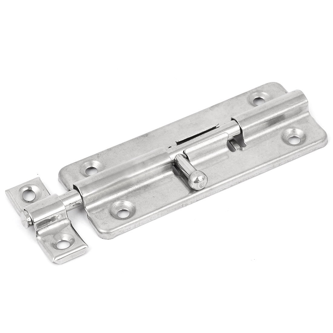 3.5" Long 5.3mm Dia Bolt Window Locking Slide Lock Door Drawer Latch ...