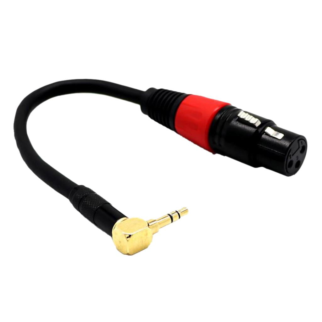 3.5 Mm Male to XLR Female Stereo Audio Adapter Cable for , Laptop ...