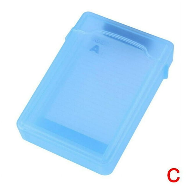 3.5" Practical Plastic SATA HDD IDE Hard drive Storage Case 1Box K7U3 ...