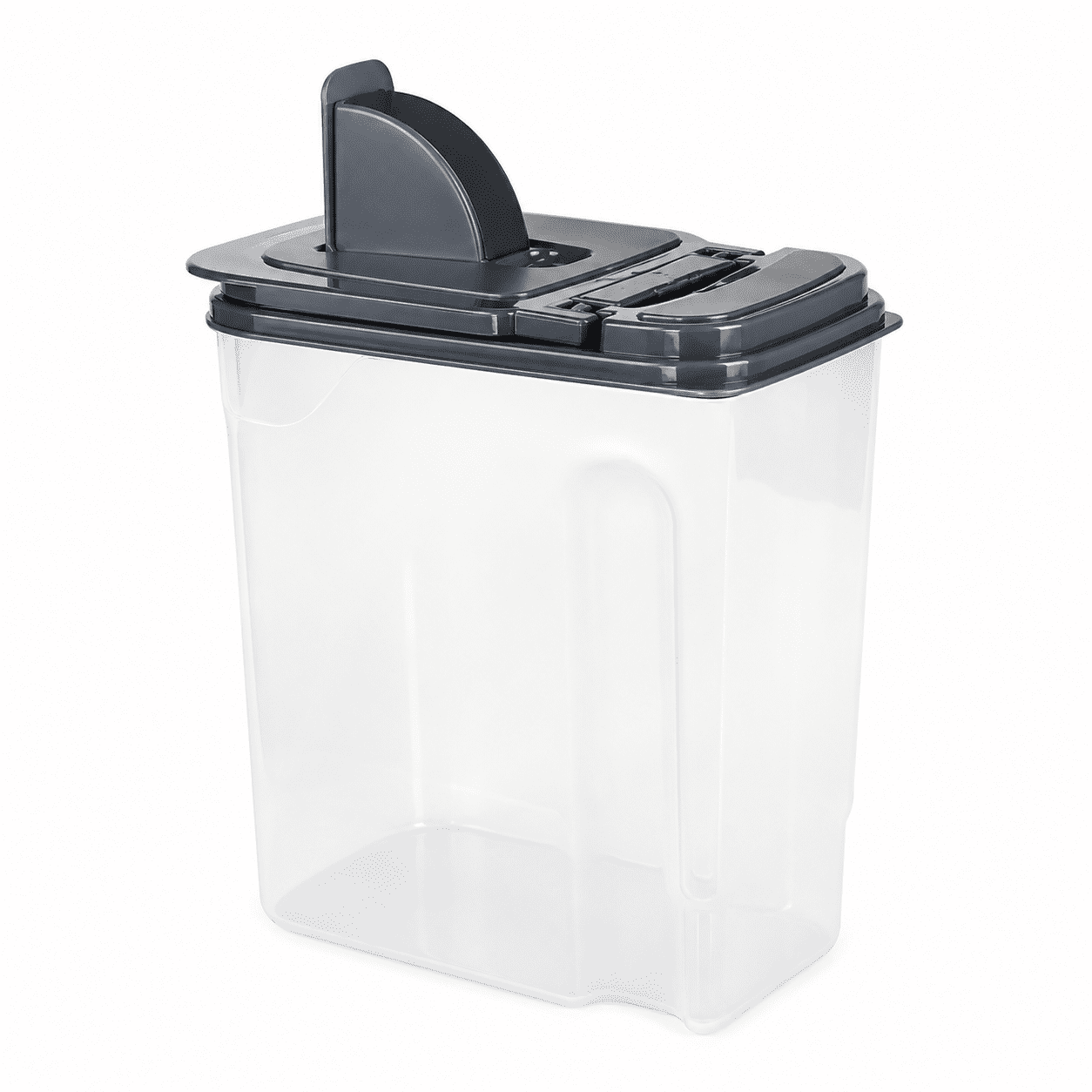 3.5 QT Plastic Food Dispenser for Kitchen Organization, 1 Each, 7.5 in ...