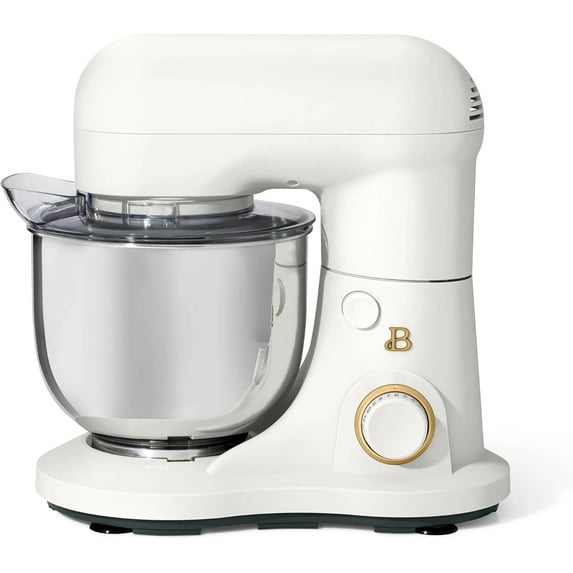3.5 Qt Stand Mixer, White Icing – Compact Tilt-Head Design with Flat ...