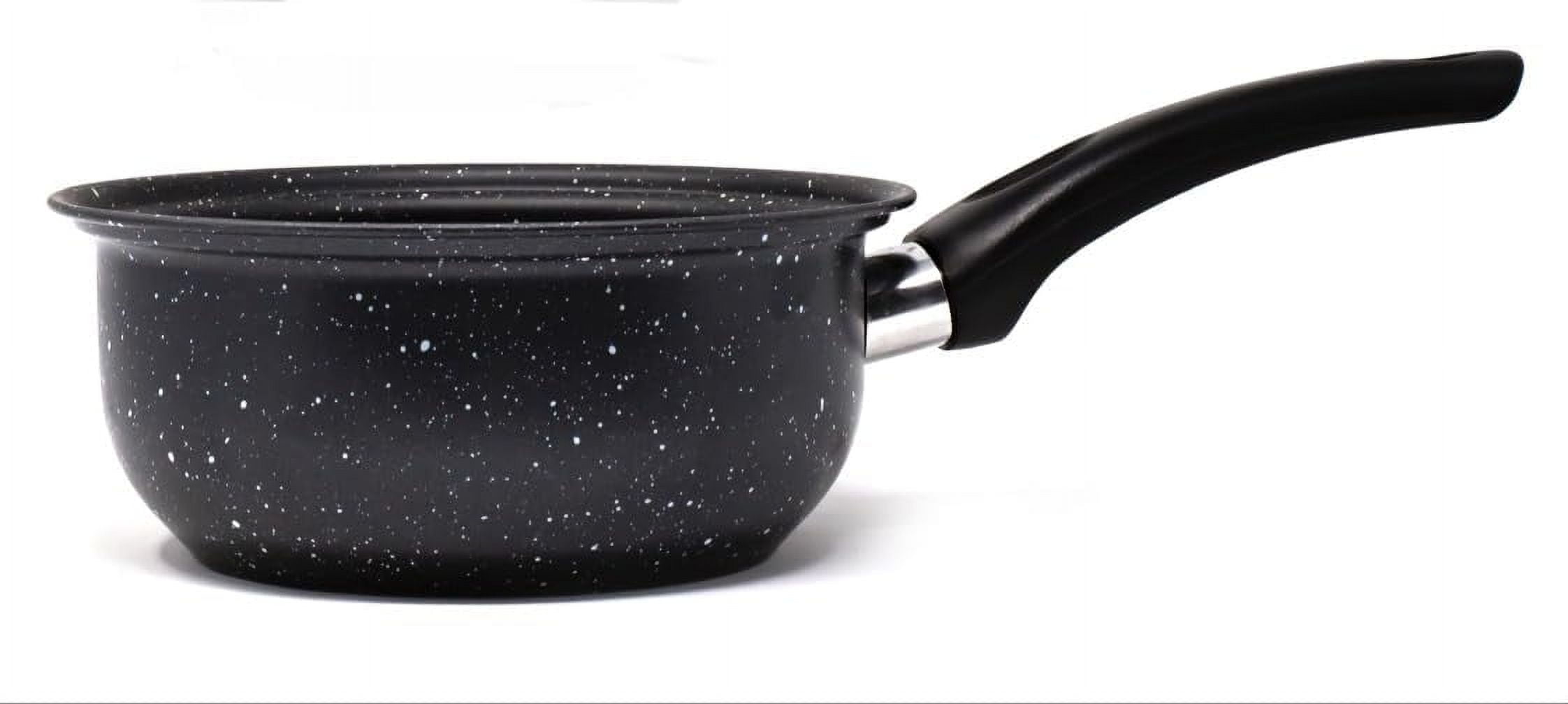 3.5 Quart Saucepan, Naturally Nonstick Ceramic Sauce Pots, Small Sauce ...