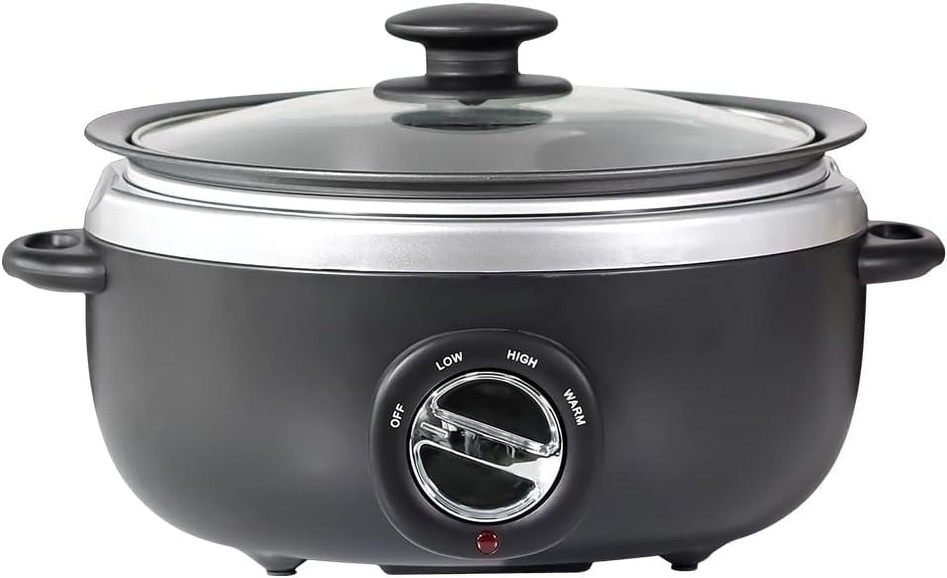3.5 Quart Slow Cooker, Uniform Heating, Non Stick Pot, Gift for Wife ...