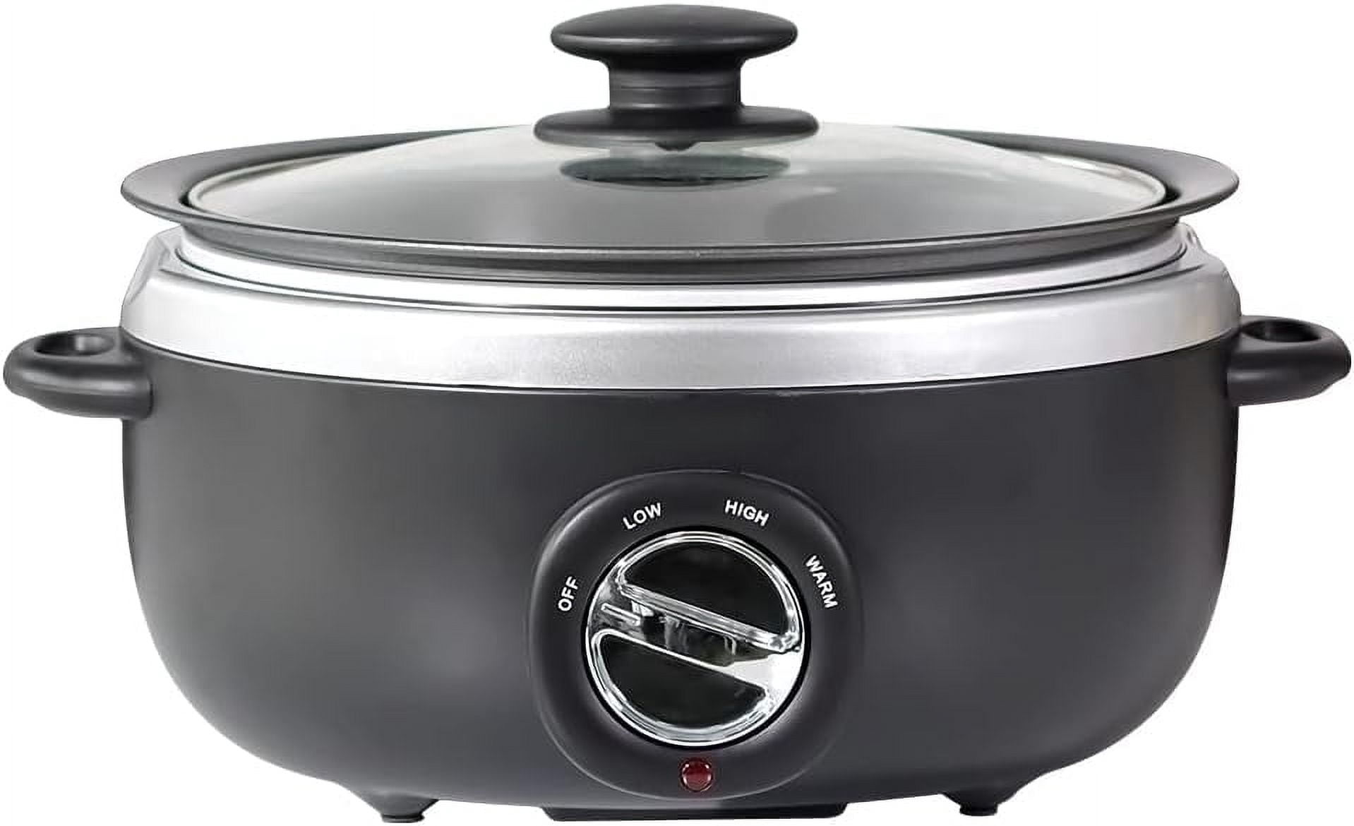3.5 Quart Slow Cooker, Uniform Heating, Non Stick Pot, Gift for Wife ...