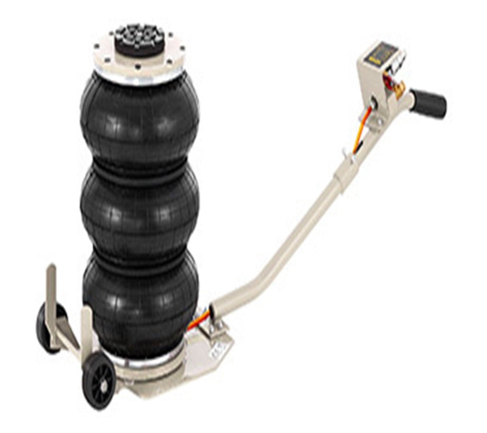 3 / 5 Ton Car Triple Bag Air Jack Pneumatic Jack Fast Lifting Height 16 ...
