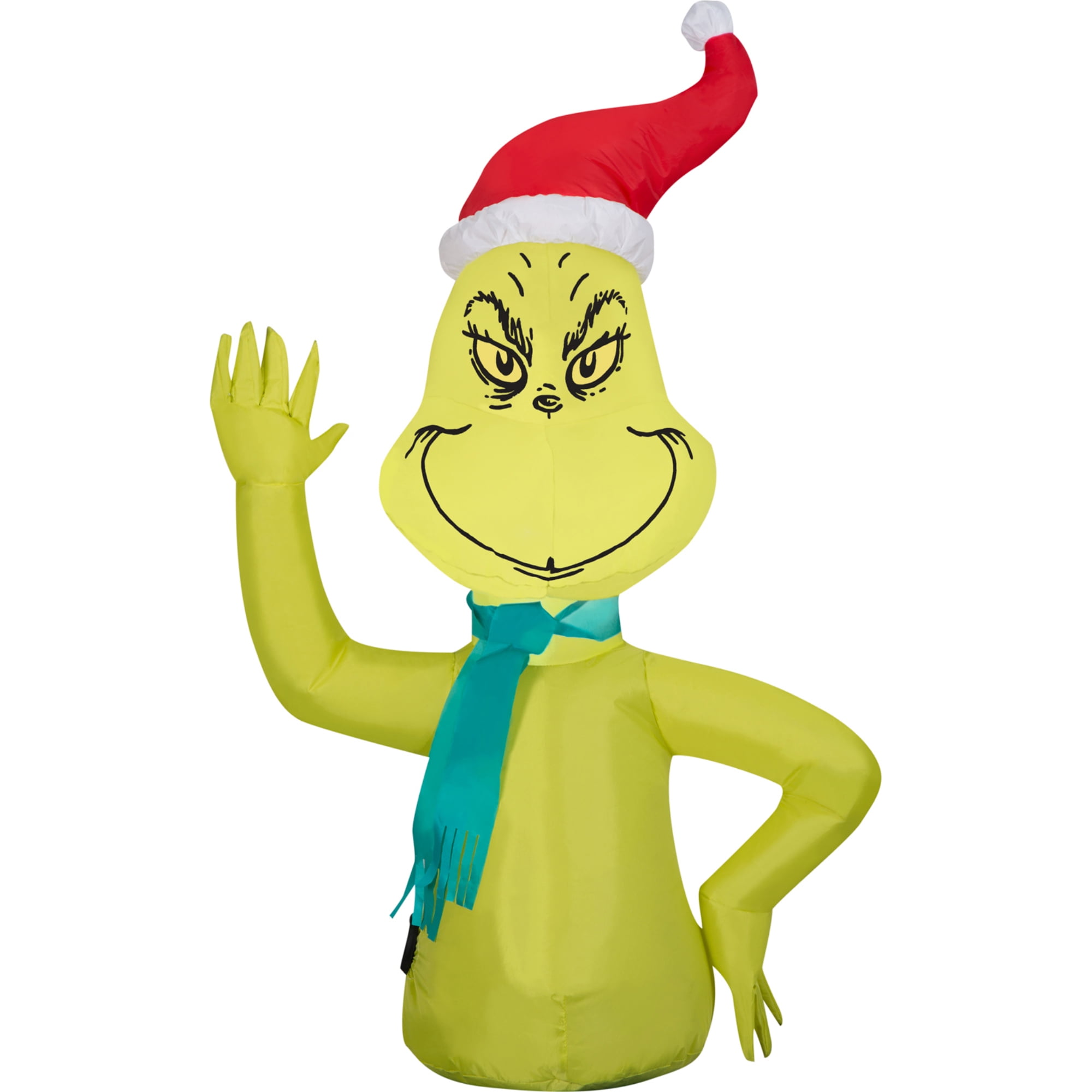 3.5 ft. H Christmas Airblown Inflatables Dr. Seuss Car Buddy Grinch ...