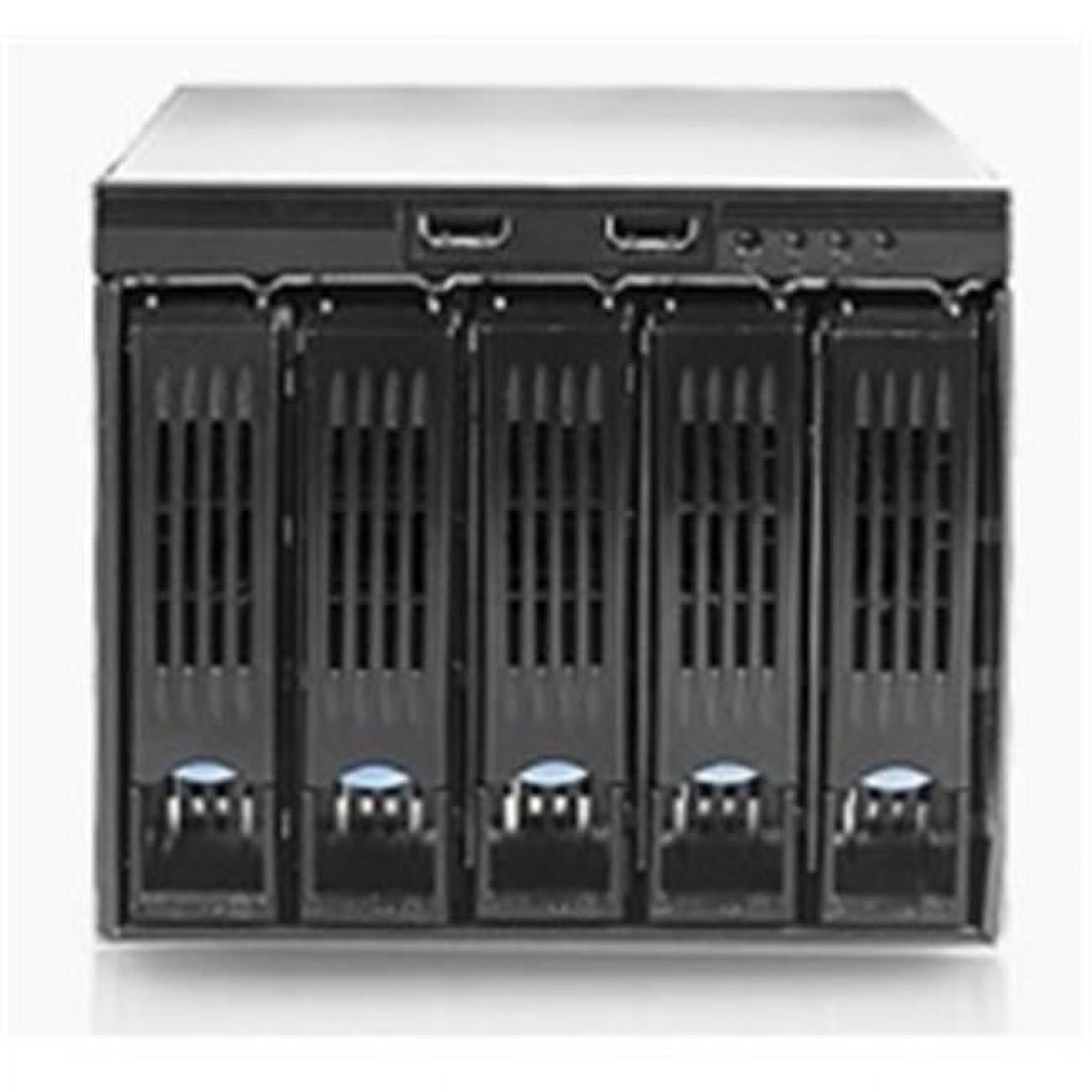 3.5 in. 5 Bay HDD Enclosure with SAS & SATA Backplane Brown Box ...