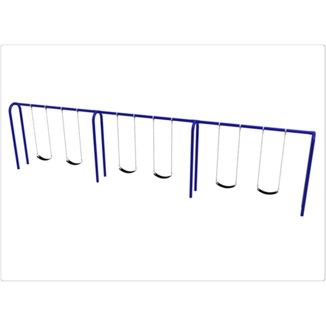 3.5 in. 6 Seat OD Arch Post Swing Frame & Heavy Duty Hanger - Walmart.com