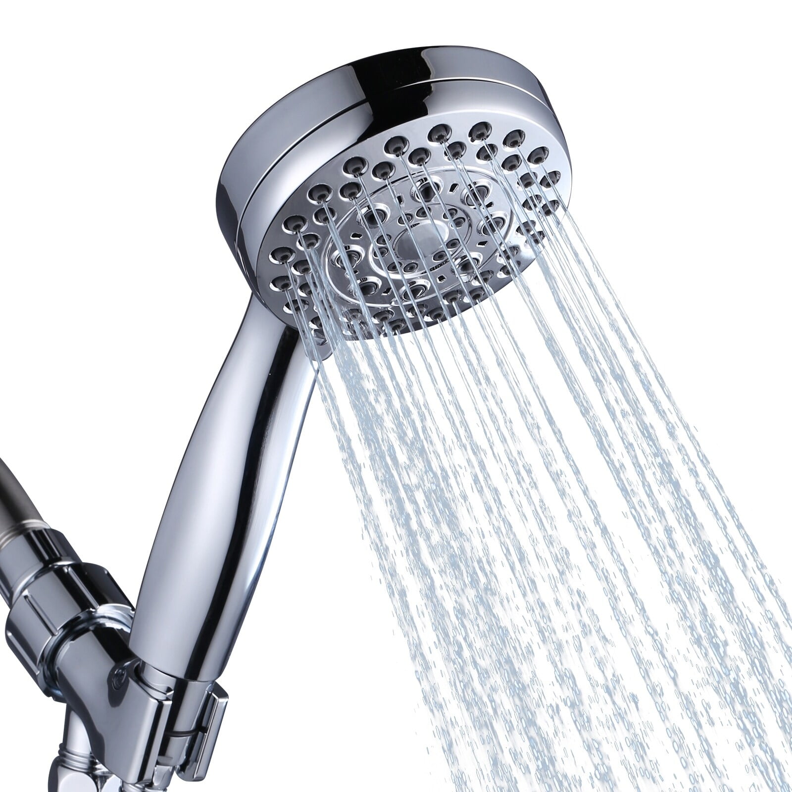 3.5 in. Wall Mount Handheld Shower Head Chrome - Walmart.com