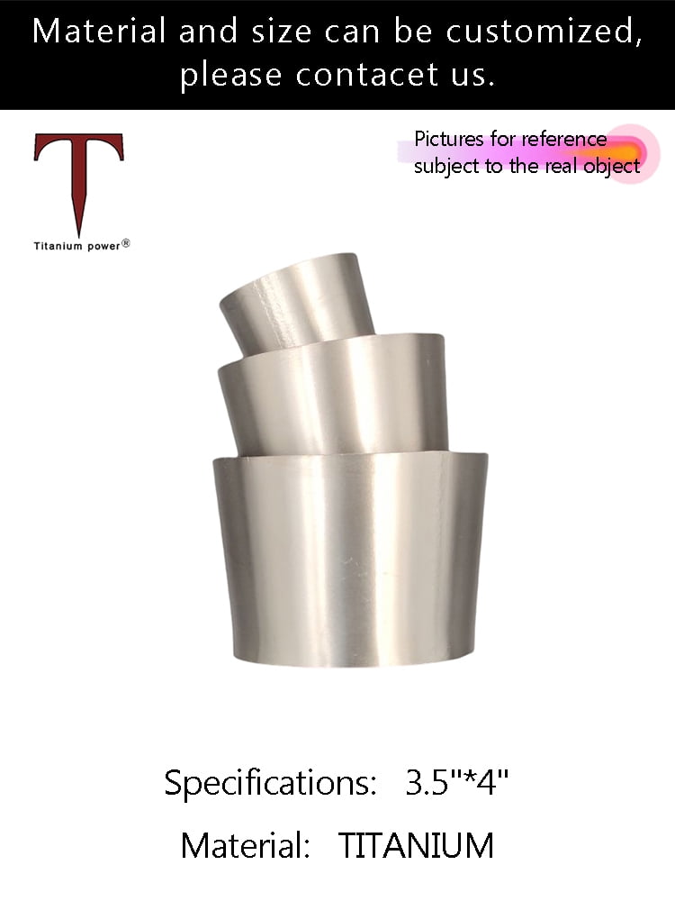 3.5 inch 4 inch-Titanium Drink Cones, 1mm Thickness - Walmart.com