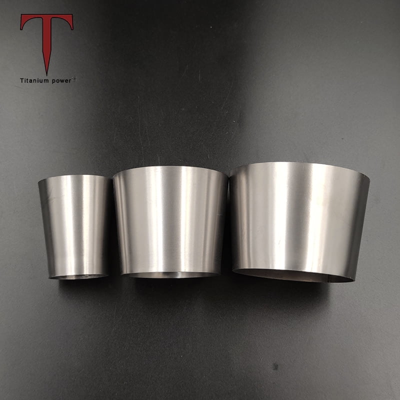3-5 inch (76-127 mm)-Tanium Polished Tapered Tube Concentric Joints ...