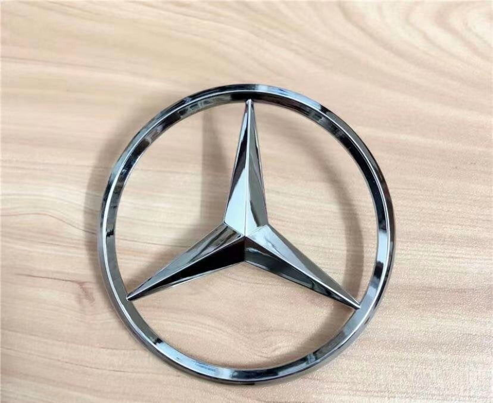 3.5 inch Benz Trunk Lid Star Emblem Badge - Walmart.com