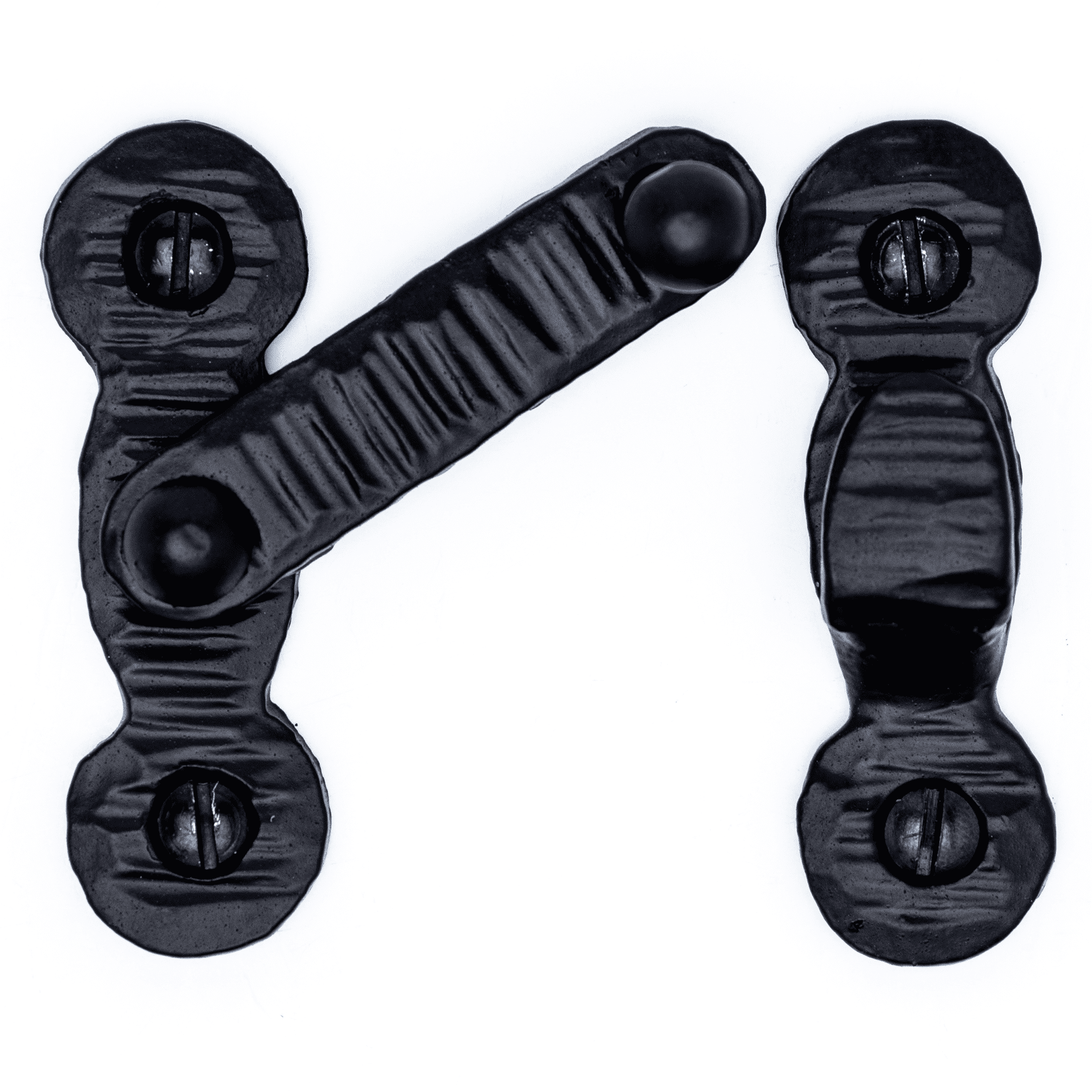 3.5 inch Decorative Bar Flip Latch- Black - Small Latch - Gate Hardware ...