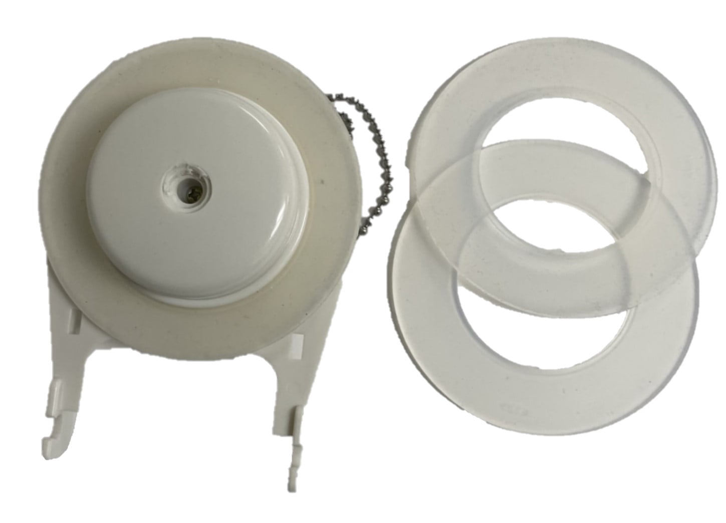 3.5-inch Flapper for Toilets with Two Extra Silicone Seals by NuFlush ...