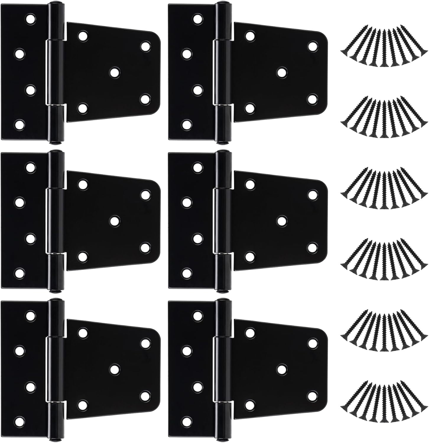 3.5 inch Heavy Duty Gate Hinges Fence Door Hinges Durable Gate Strap ...