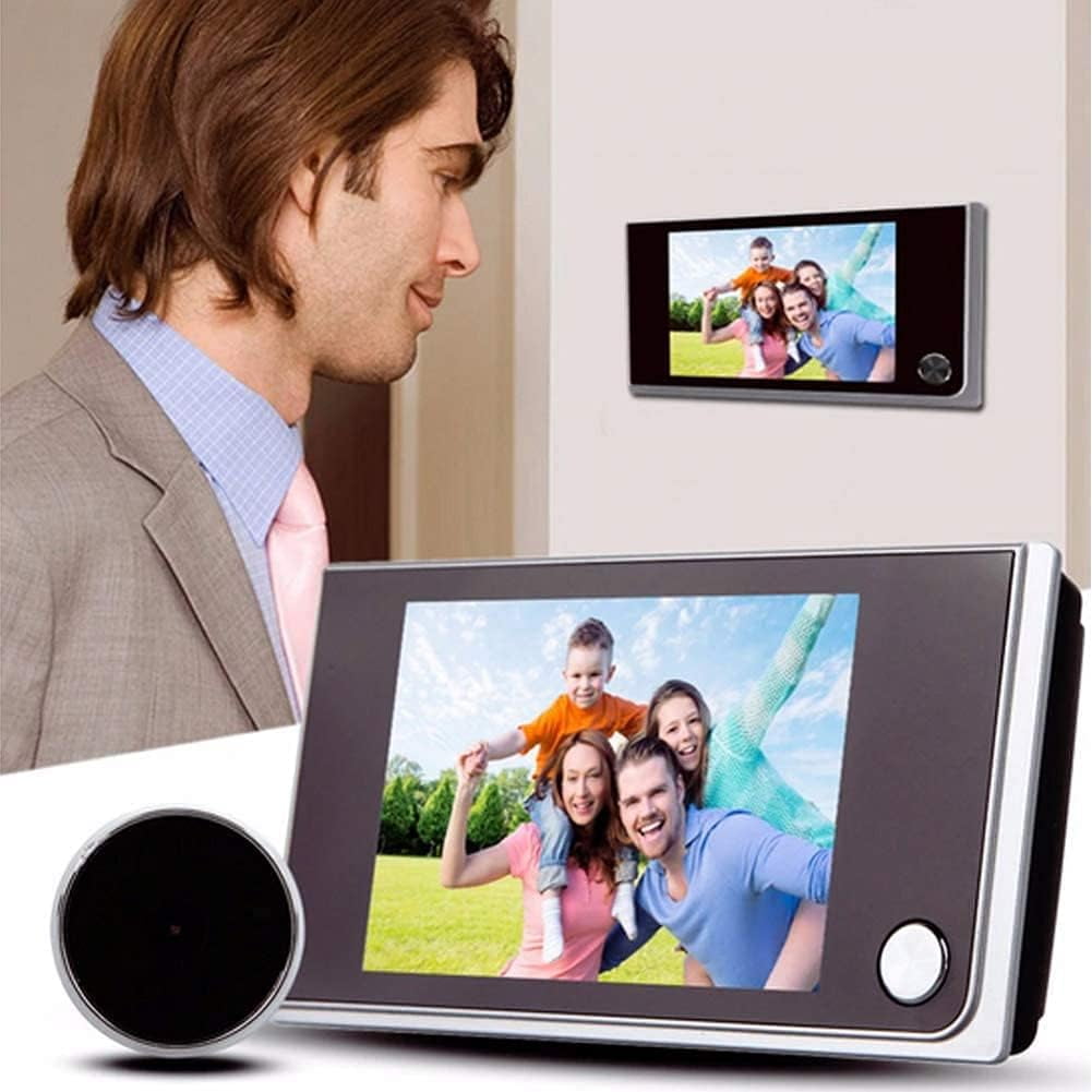 3.5 inch LCD 120 Degree Peephole Viewer Digital Electronic Door Camera ...